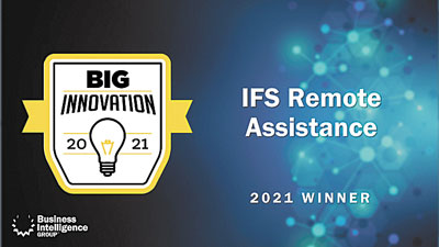 IFS Wins Business Intelligence Group Innovation Award for its Merged ...