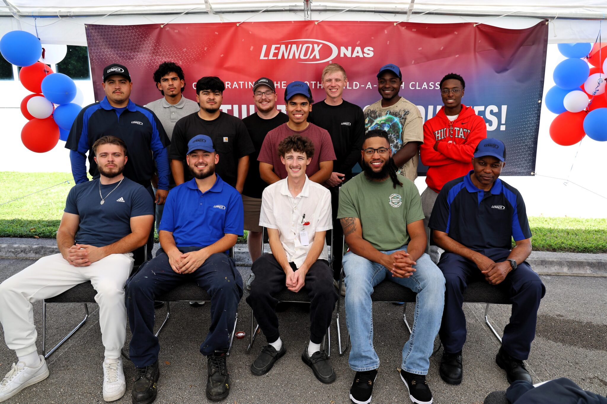 Lennox Celebrates 100th Graduating Class of Lennox NAS Build-A-Tech ...