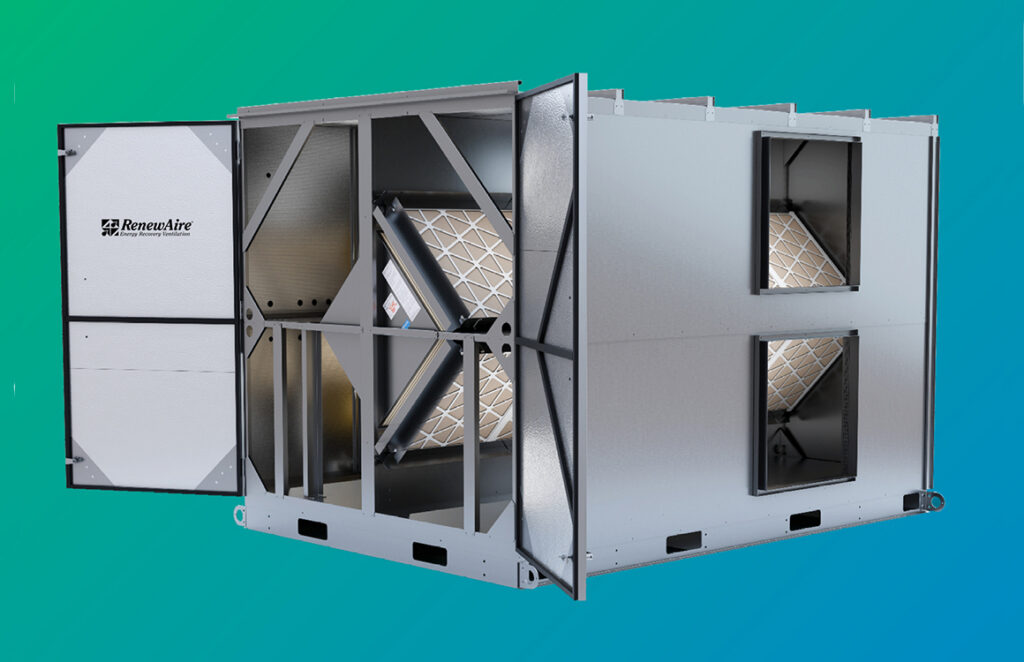 RenewAire Introduces the First Phase of its HE Series Commercial ERV ...